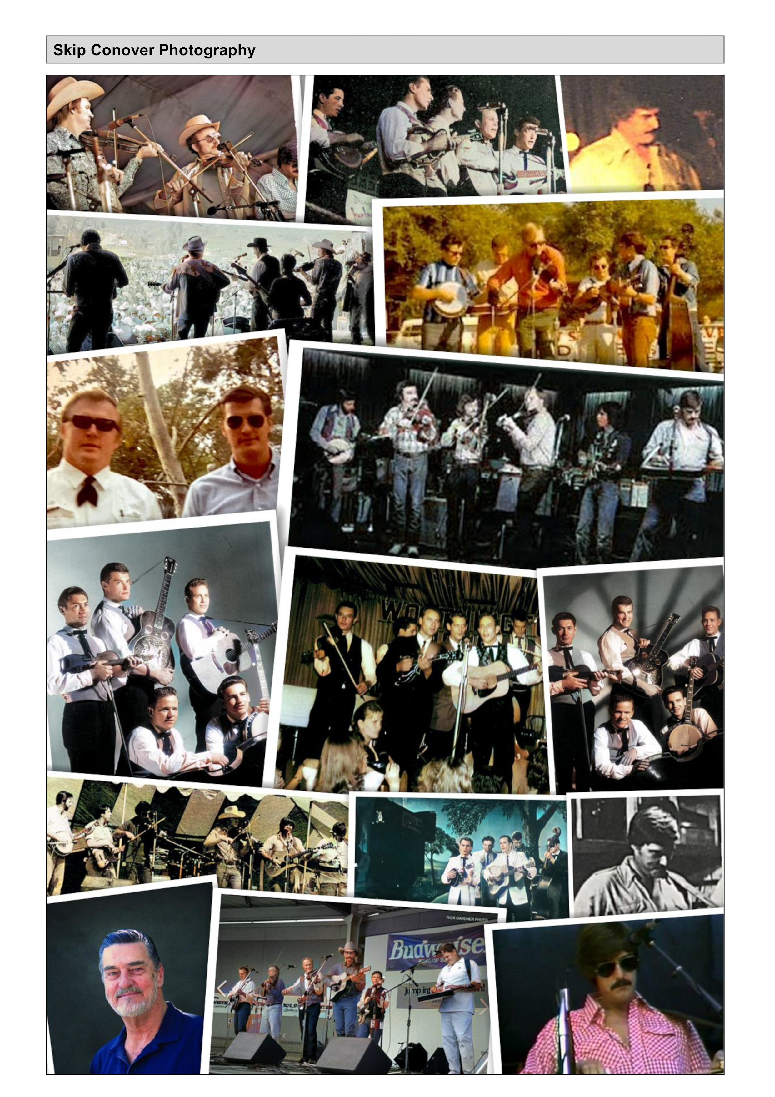 Skip Conover family tree & discography