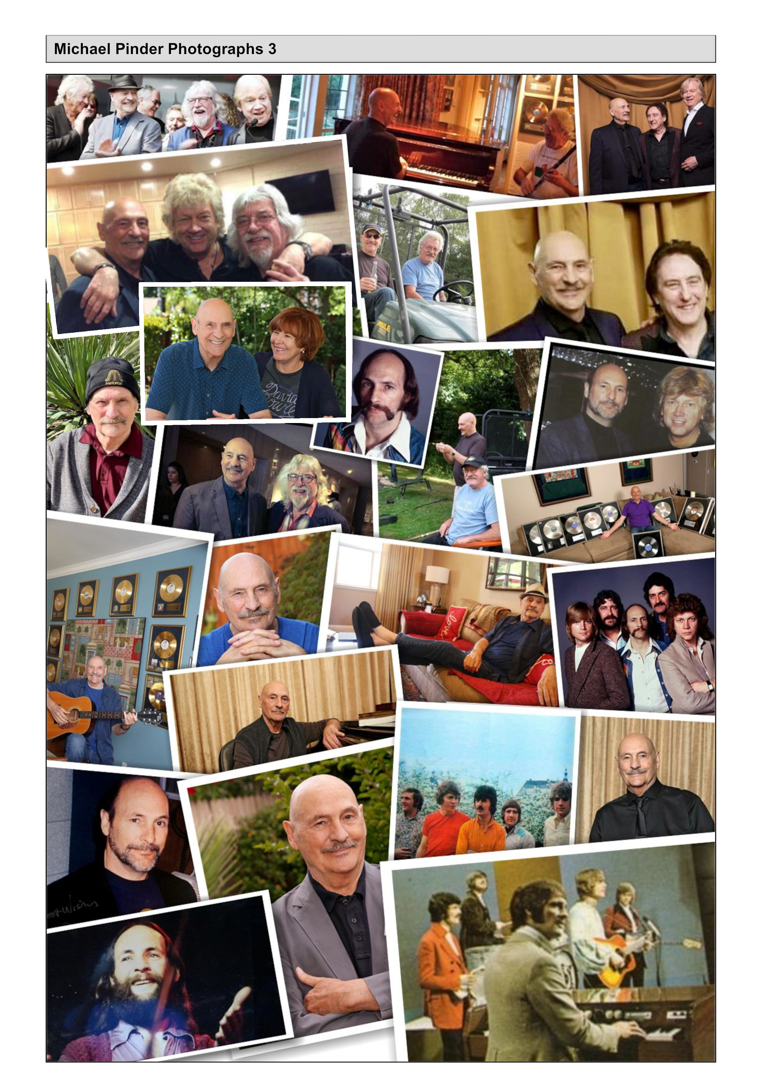 Mike Pinder family tree & discography